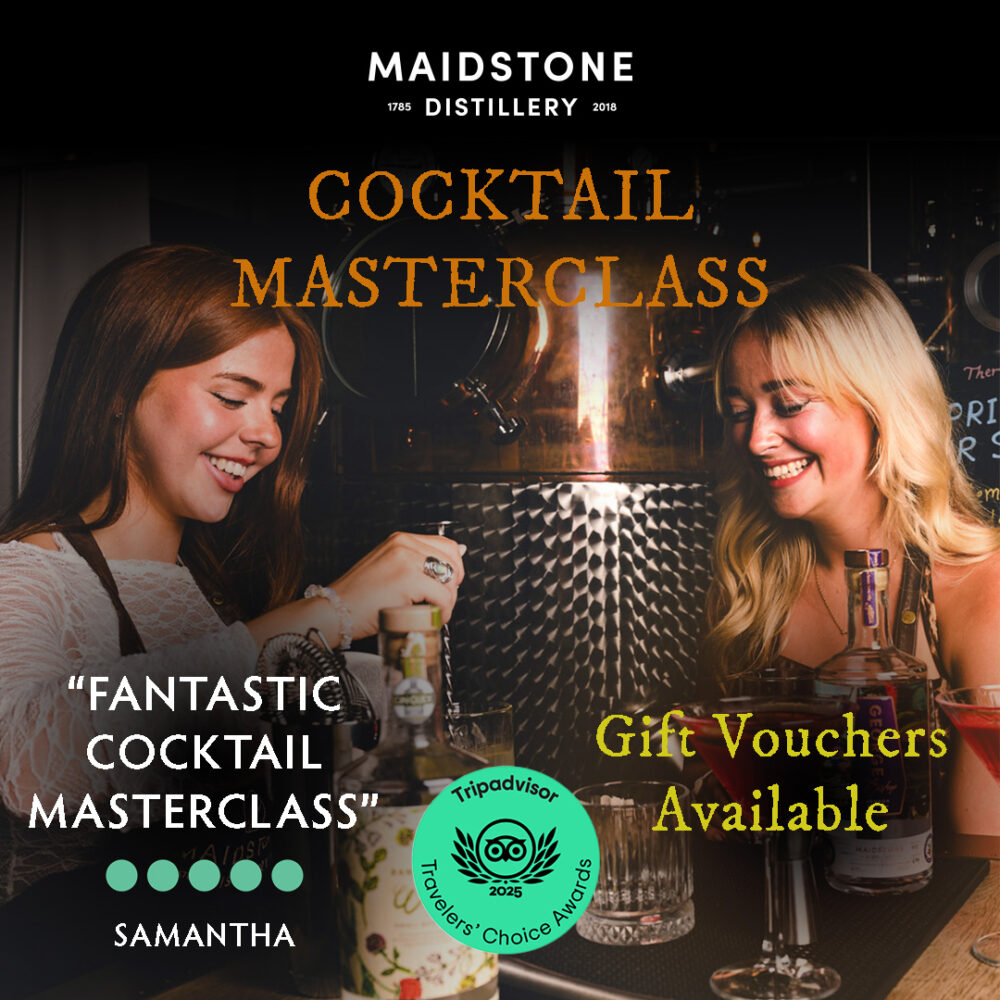 Distillery Experience & Tasting - Maidstone Distillery
